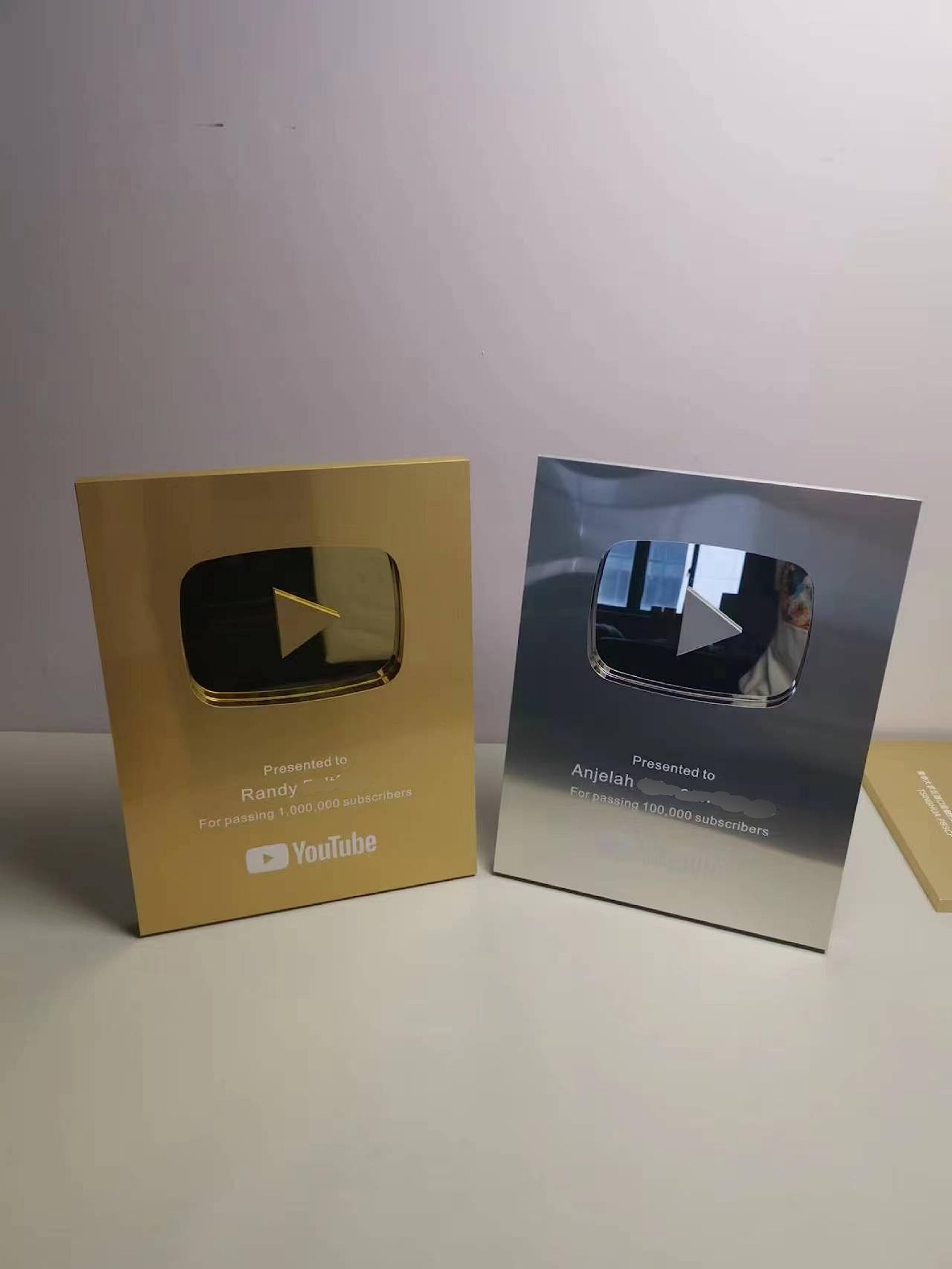 Youtube Silver Play Button
