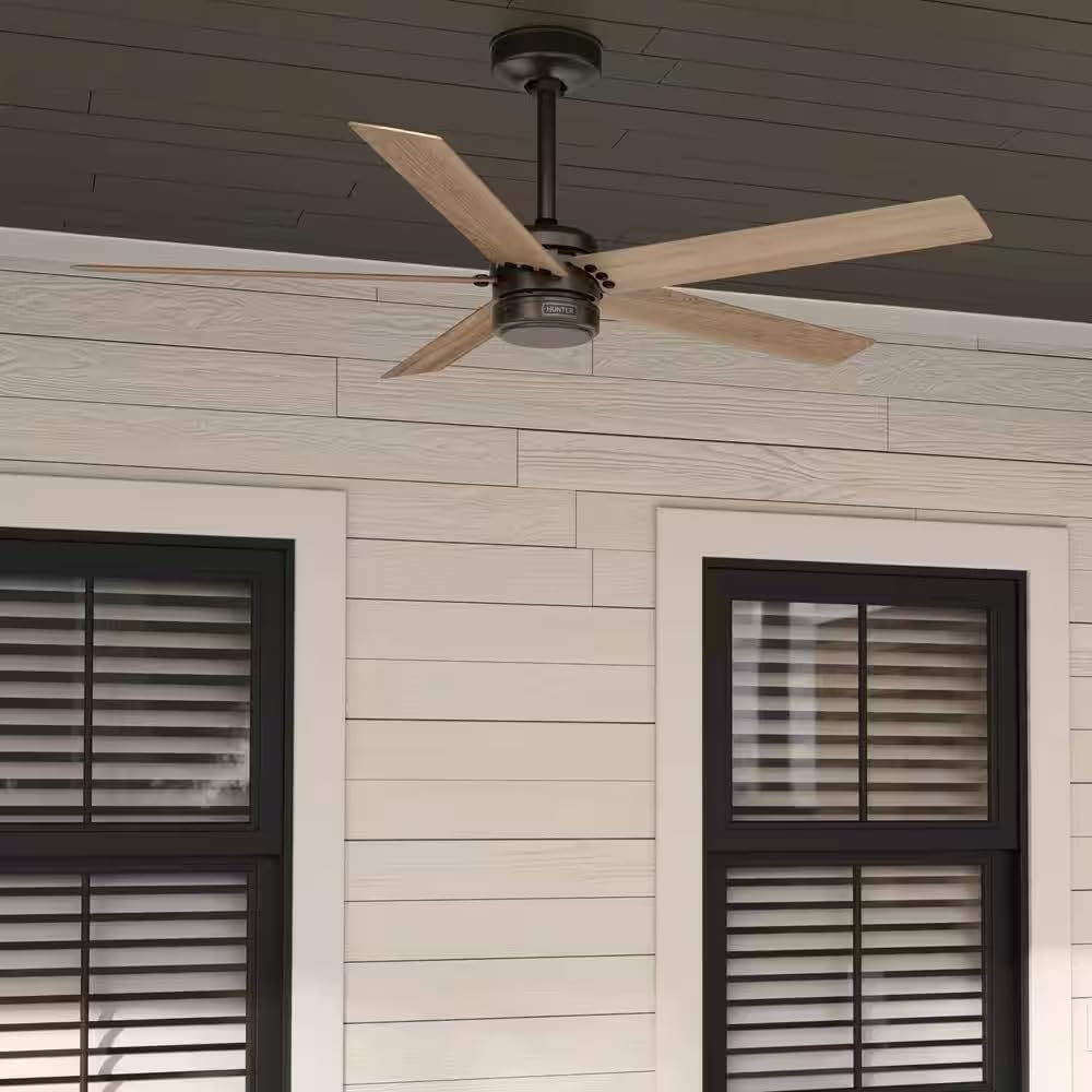Snapklik.com : Hunter Fan 52 Inch Noble Bronze Outdoor Ceiling Fan ...
