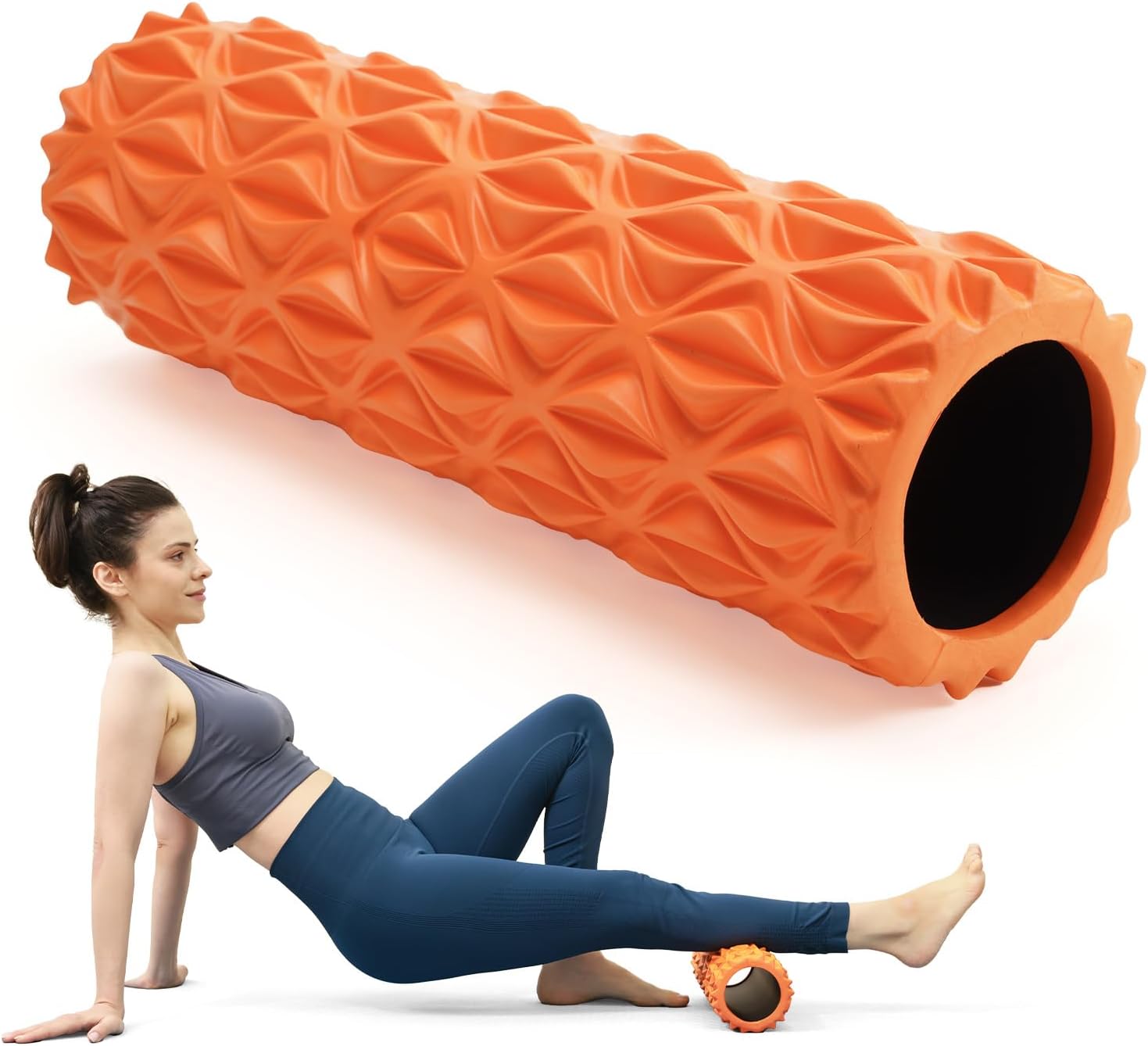 Amazon.com: 11.8 Inch Medium Density Foam Massage Roller - Light Blue ...