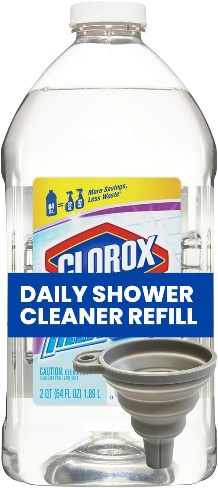 Amazon.com: PUREDEALUS Daily Shower Cleaner Refill, 64 FL OZ, 1 Pack ...