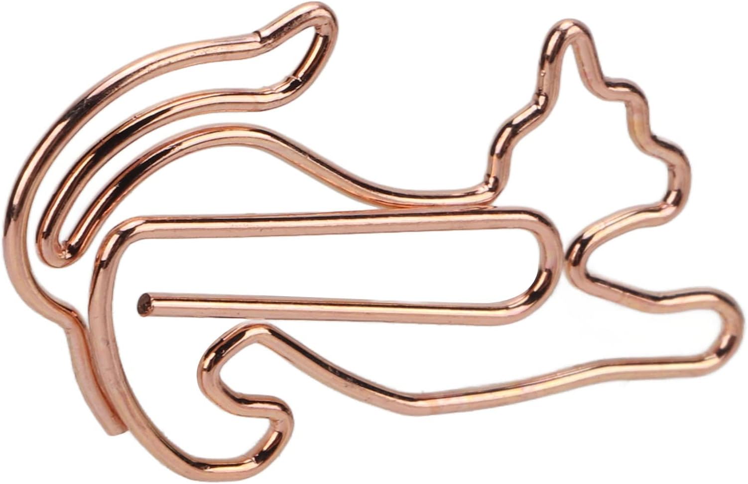 Amazon.com : QANYEGN 20Pcs Cute Cat Shaped Paper Clips, Metal Animal ...