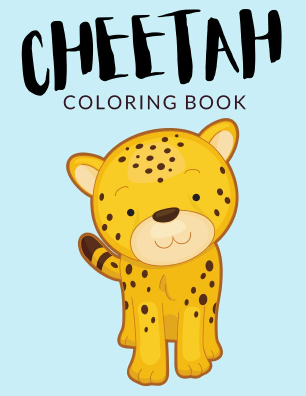 Cute Cheetah Coloring Pages