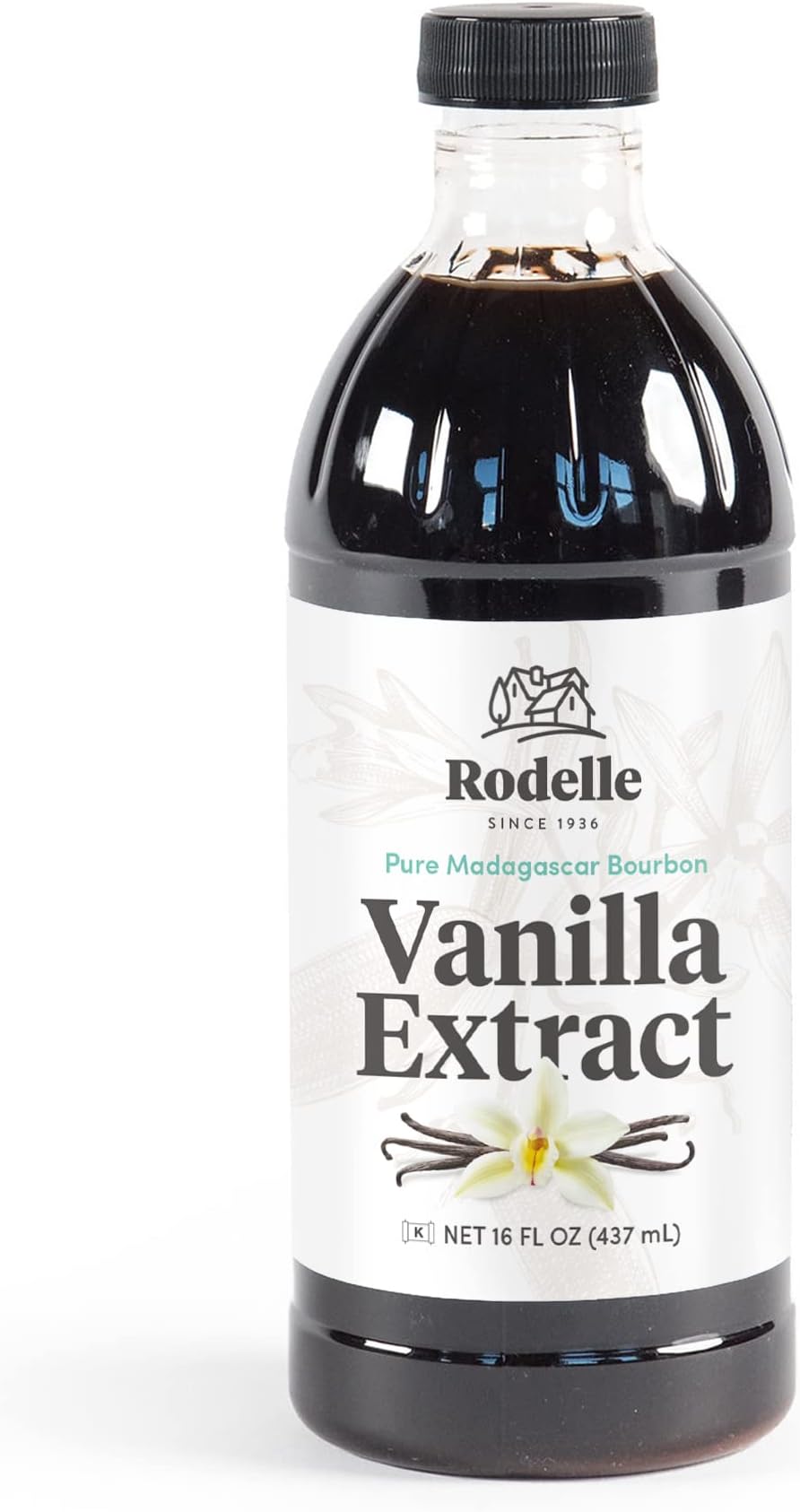 Amazon.com : Rodelle Pure Madagascar Bourbon Vanilla Extract, 16 Oz ...