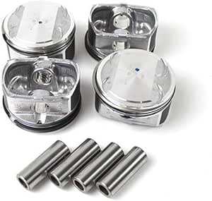 Amazon.com: 4pcs Connecting Rods W/Pistons Rings Kit Compatible with ...