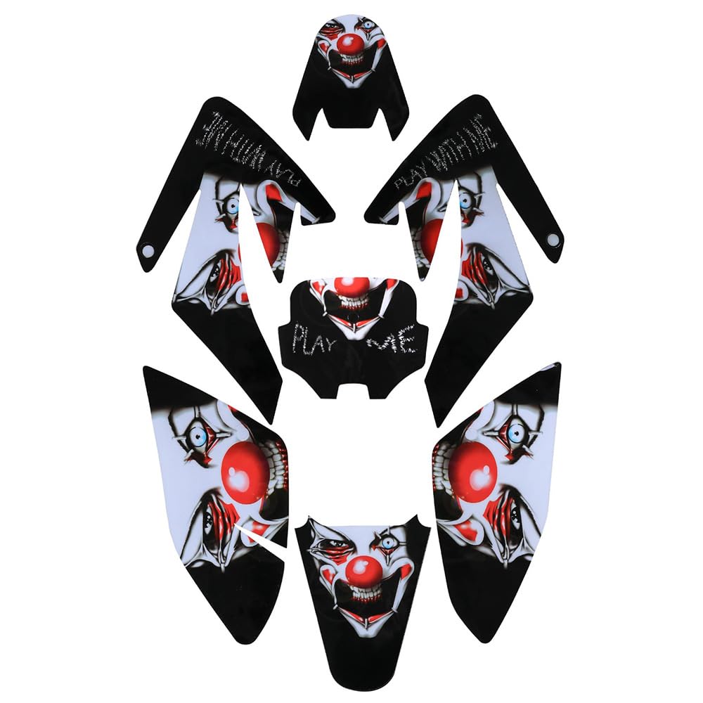Thumpstar Pitpro Atomic Plastics CRF70/XR70 Plastics Kit With Seat ...