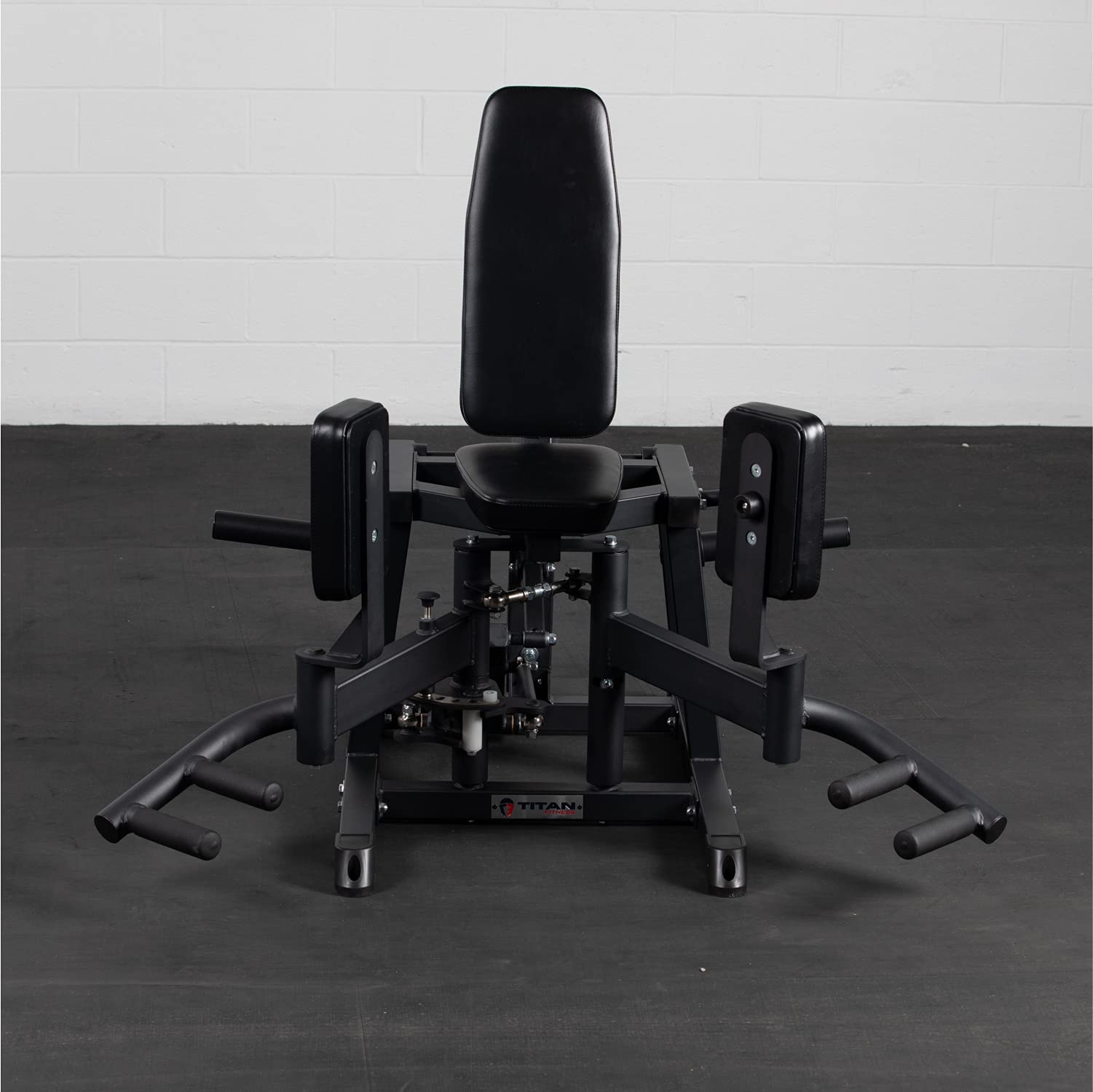 Titan Fitness Plate-Loaded Hip Abductor and Adductor Exercise Machine ...
