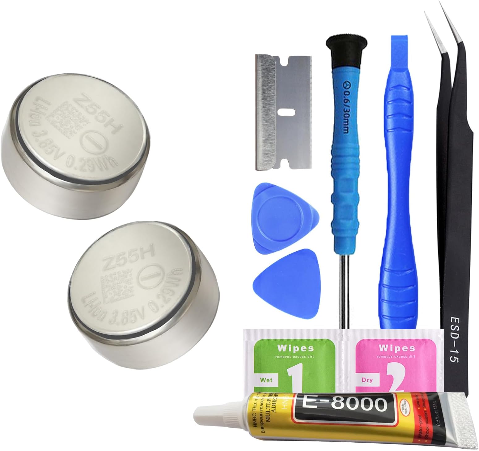 Amazon.com: Z55H Battery, [2PCS] High Capacity Li-ion Replacement ...