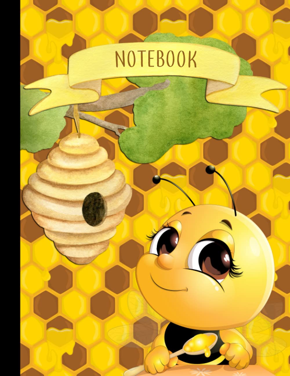 Buy Honey Bee Cute Kawaii Journal with Adorable Cartoon bees and Hive ...