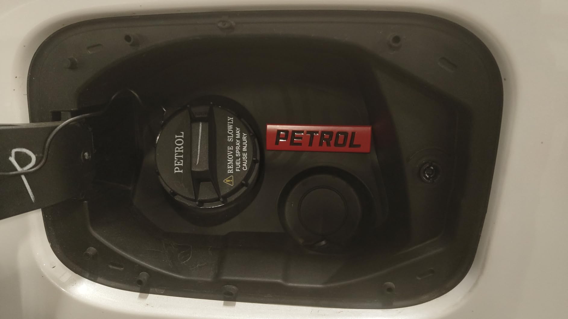 Incognito Petrol Sticker for Car Fuel Tank, Metal (Red) : Amazon.in ...