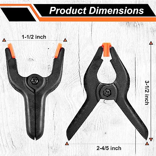 Snapklik.com : Spring Clamps 12 Packs, Spring Clips 3.5 Inch Spring ...