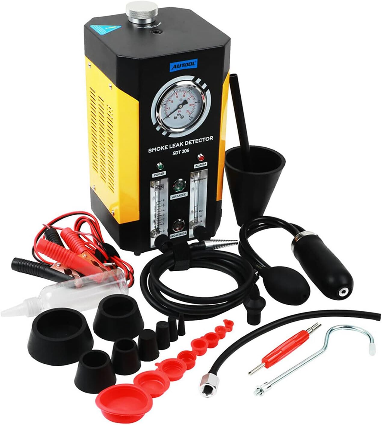 Amazon.com: AUTOOL Automotive Smoke Leak Detector Tester EVAP Smoke ...