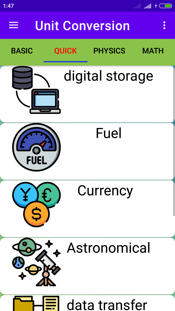 Unit Conversation - App on Amazon Appstore
