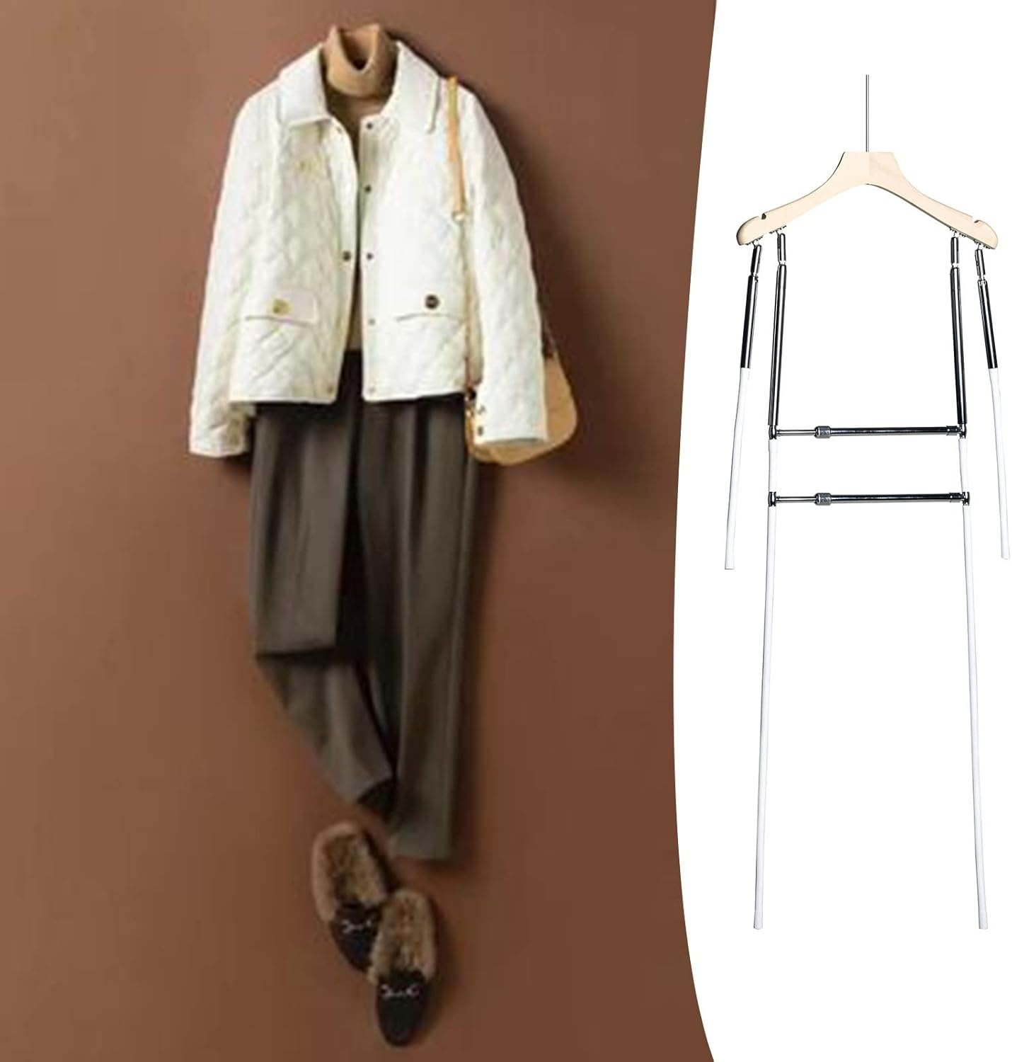 Amazon.com: ENHEN Mannequin Dress Form Metal Frame Mannequin Coat ...