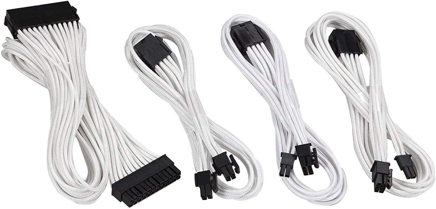 Snapklik.com : upHere PSU Cable Extension Kit Sleeved Cable Custom ...