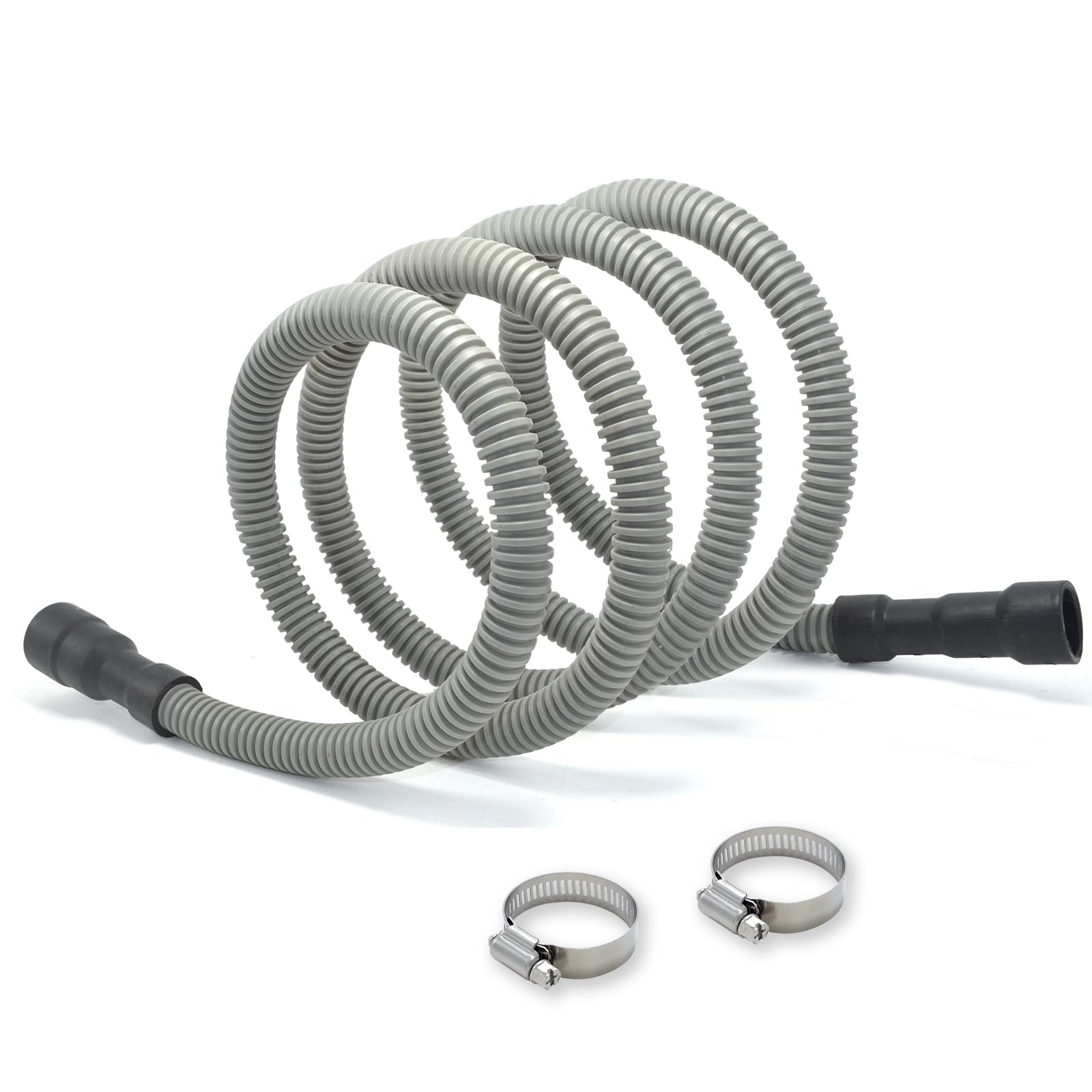 Amazon.com: Universal Dishwasher Drain Hose - 12 Ft Discharge Hose ...