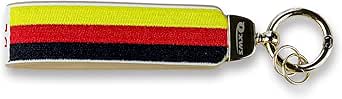 Amazon.com: QXWS Germany Flag Keychain Tag with Key Ring Embroidery ...