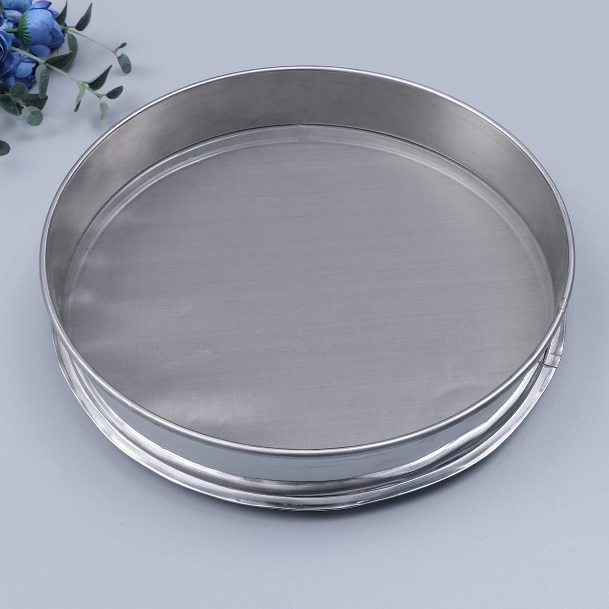 Hemoton Fine Mesh Sifter Herbal Pollen Sifter Shaker Extractor 150 Mesh ...