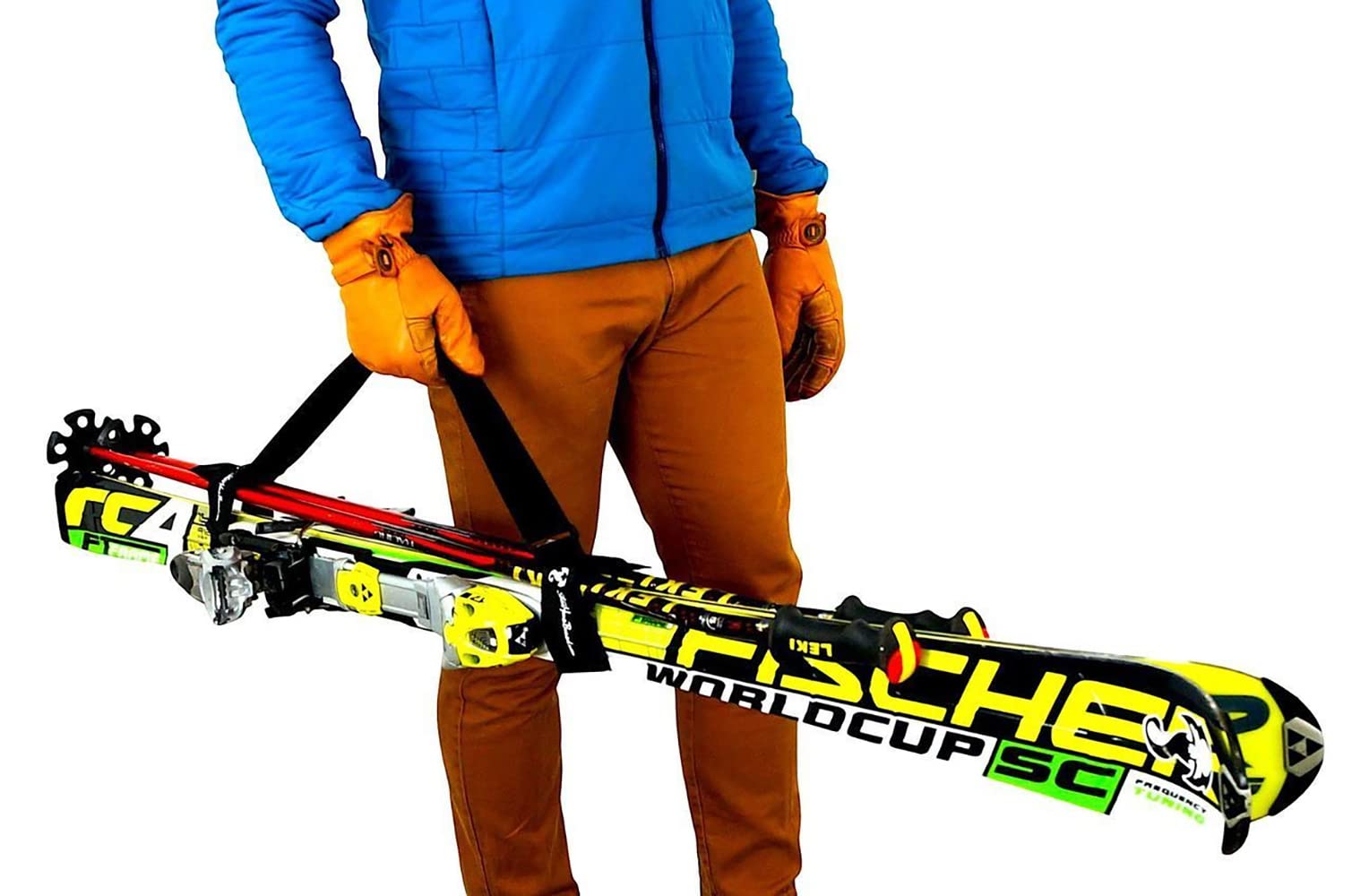 Snapklik.com : StoreYourBoard Ski Carrier Straps, Adjustable Shoulder ...