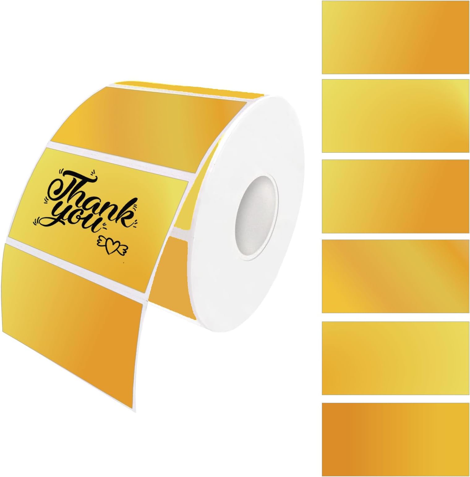 Amazon.com : Thermal Sticker Labels, 2.25" x 1.25" 1000 Labels Self ...