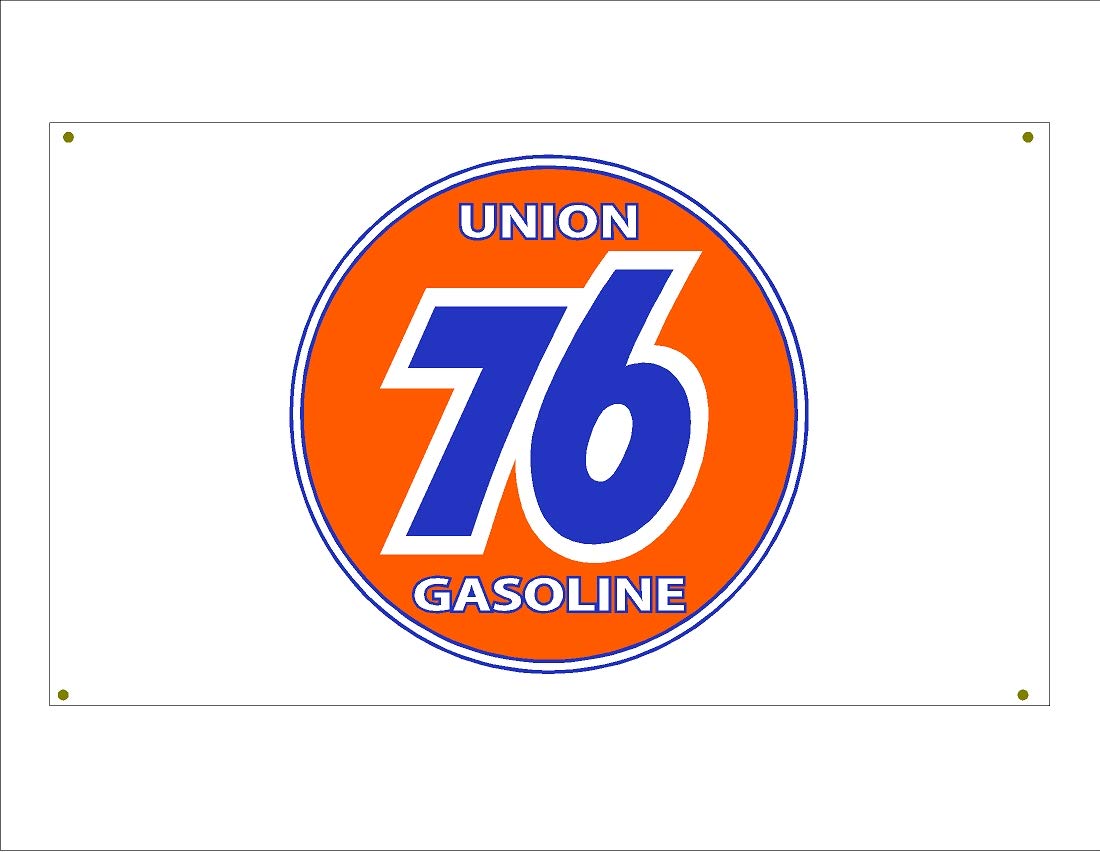 Amazon.com: Union 76 Gasoline Garage Banner Man Cave Banner : Toys & Games
