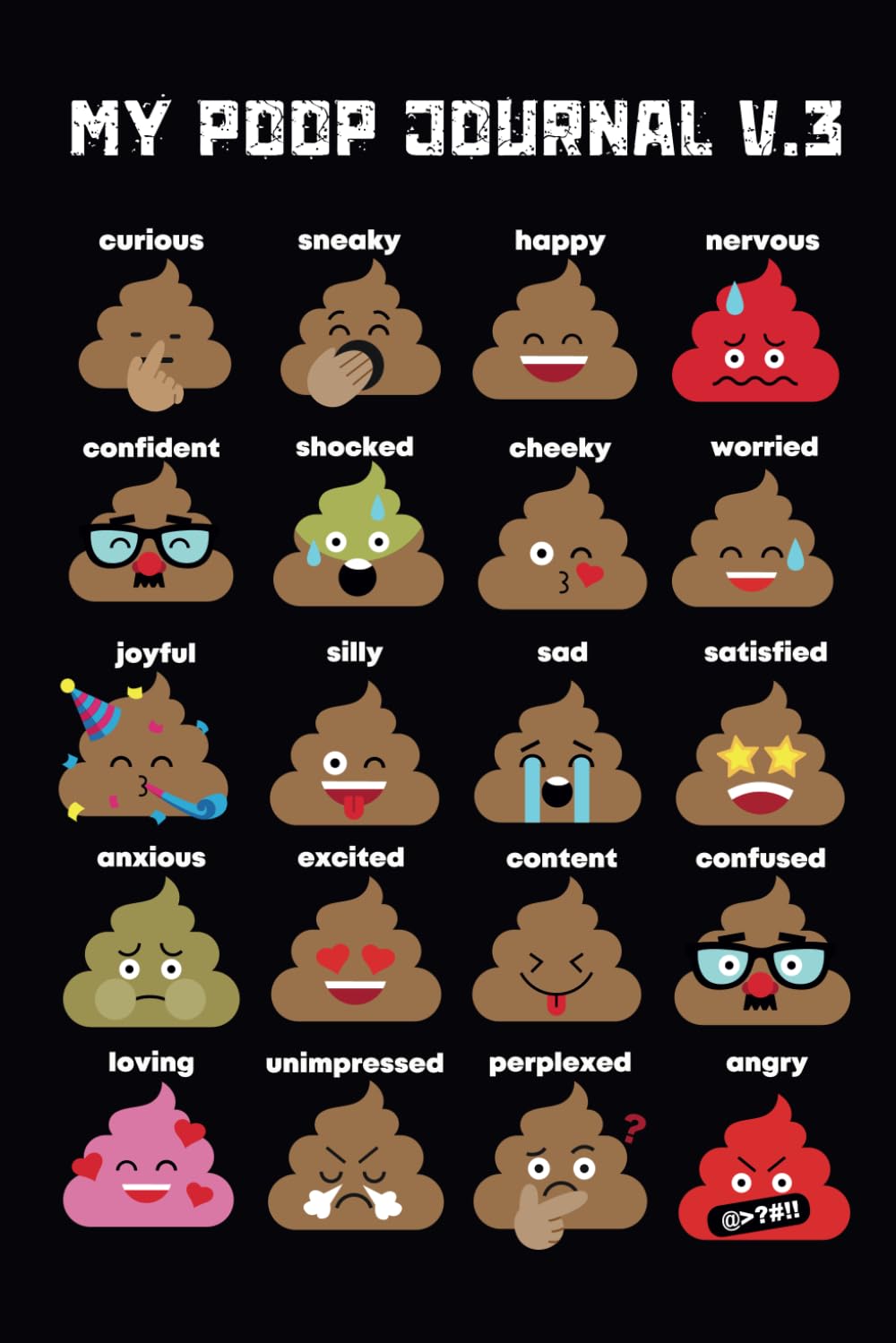My POOP Journal V.3 Log Book for adults: Bristol Type Chart, Health ...