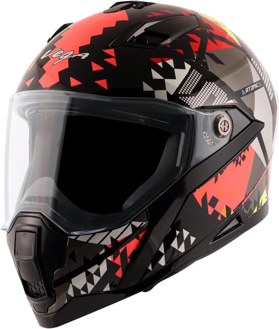 Vega Jet W/Visor Helmet Mercury Visor : Amazon.in: Car & Motorbike