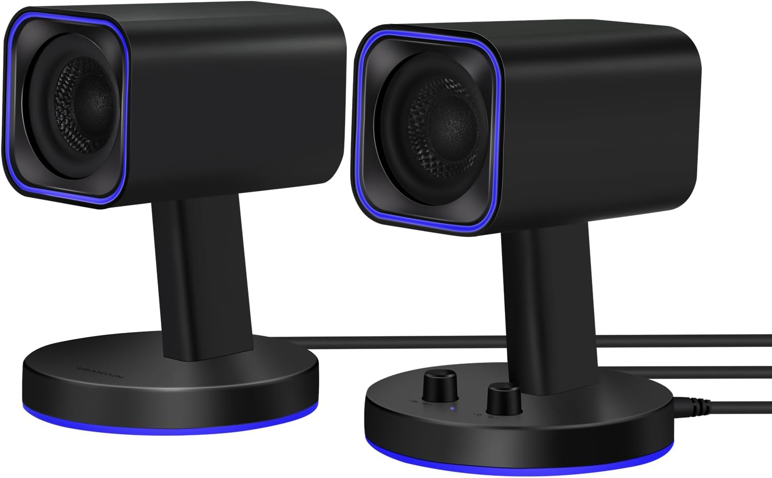 Amazon.com: Sanyun SW202 2.25“ Computer Gaming PC Speakers - 24W ...