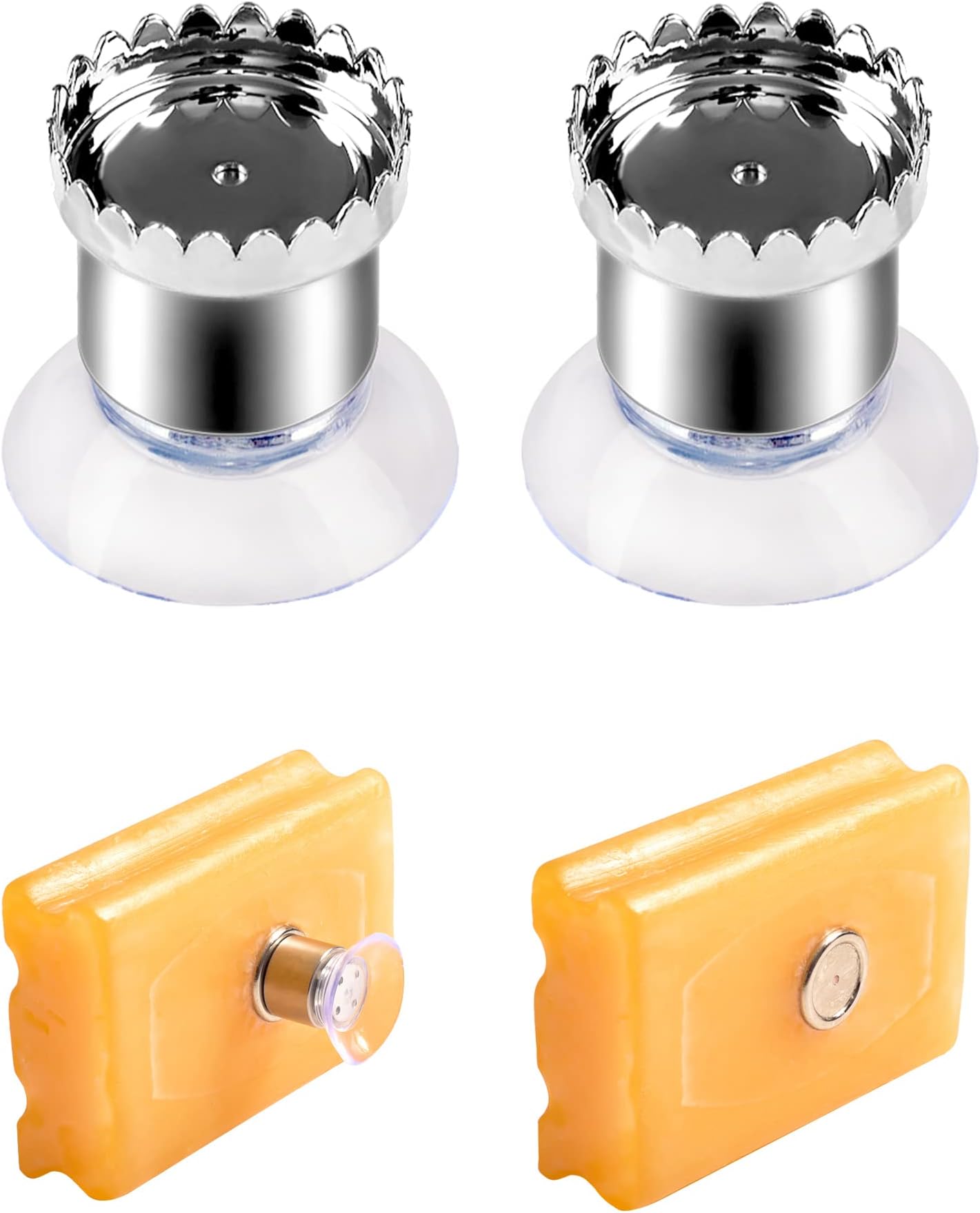 2er Magnethalter für Seifen LUNEKUCK Seifenhalter magnetisch ...