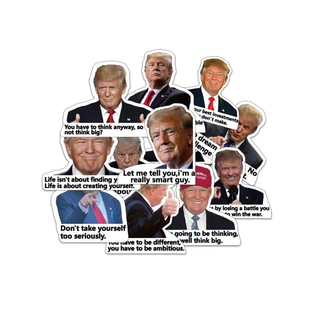Amazon.com: Trump Magnet,Pack of 12 Funny Magnets, Trump Fridge Magnet ...
