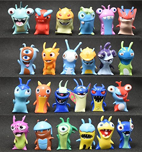 Buy 24pc Set Slugterra Anime Mini Figuras PVC Action Figure Online at ...