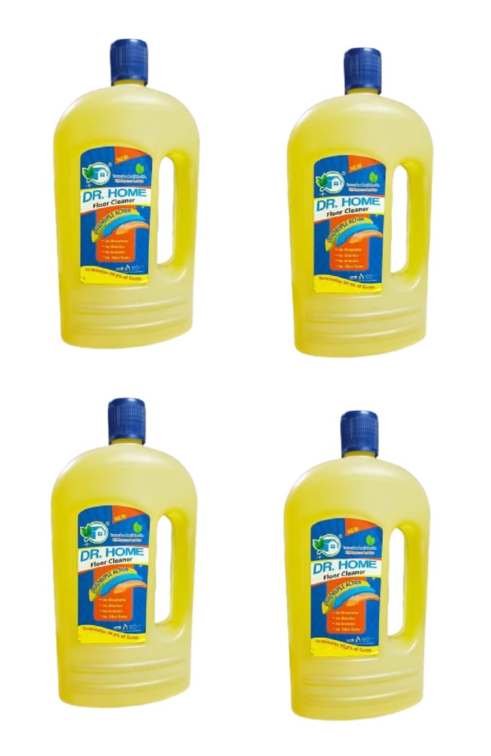 DR. HOME Disinfectant Surface & Floor Cleaner Liquid - Lemon Fragrance ...