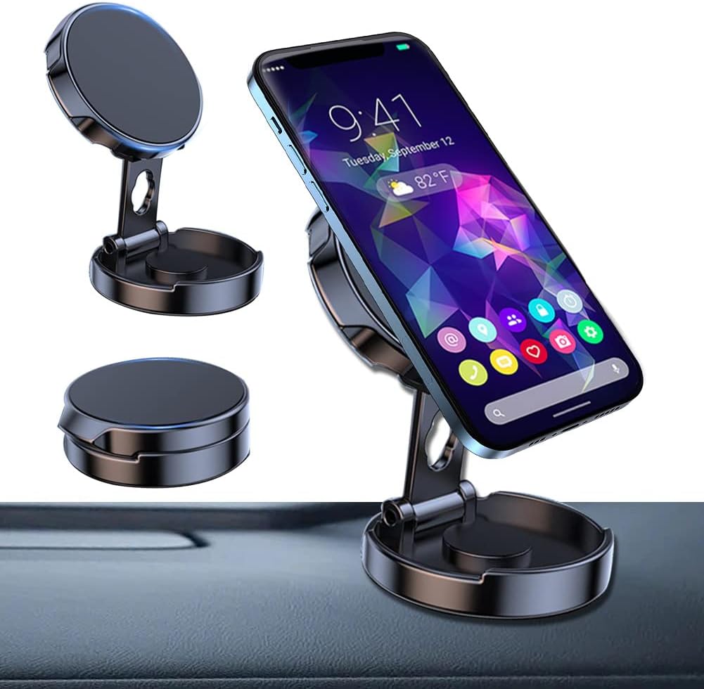 Amazon.com: Magnetic Car Mount for iPhone, Strong Magnetic Phone Holder ...