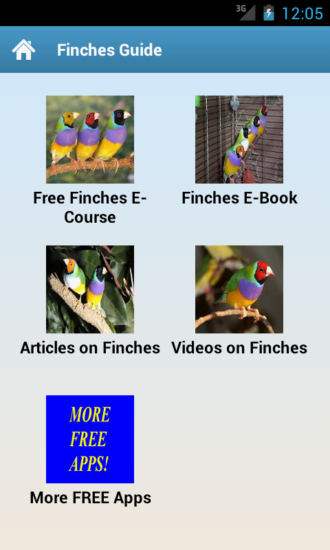 Finches Guide! - App on Amazon Appstore