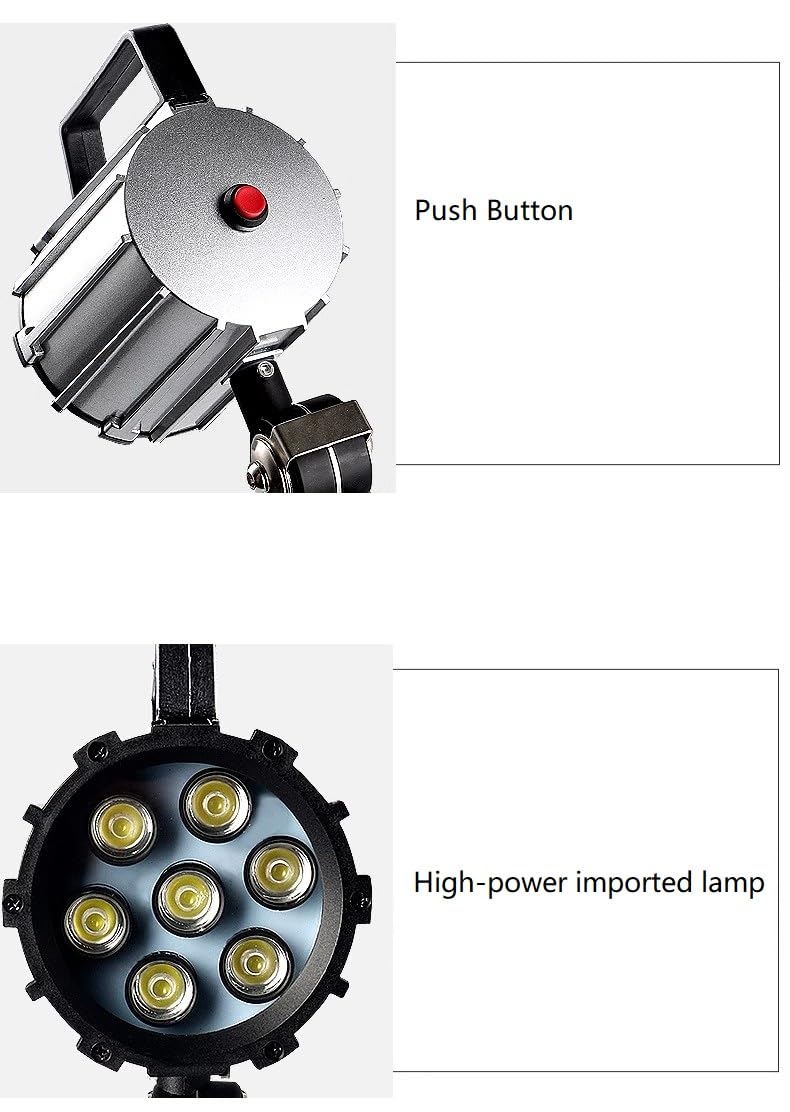 Snapklik.com : XUNDE 7W Explosion Proof Lighting 24V Adjustable ...