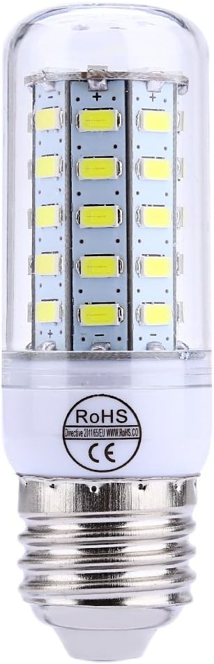 Amazon.com: JHD AC 220V E27 4.5W 400 - 450LM SMD 5730 LED Corn Light ...