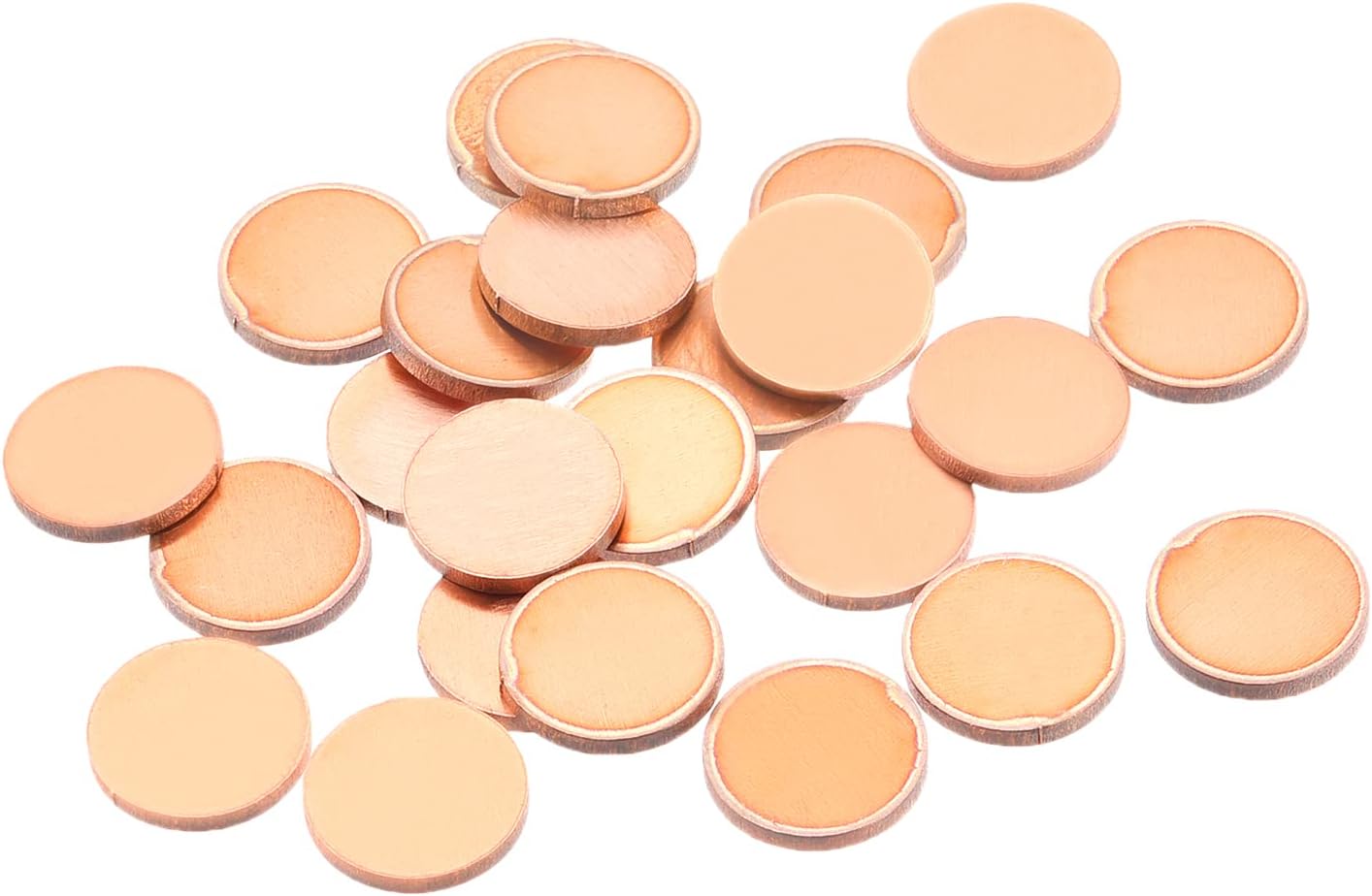Amazon.com: MECCANIXITY Stamping Blank Copper Round DIY Tags, 13mm/0.5 ...