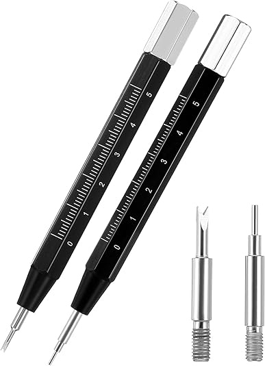 Amazon.com: KFHENSOMR 2Pcs Watch Band Pins Tool, Professional Watches ...