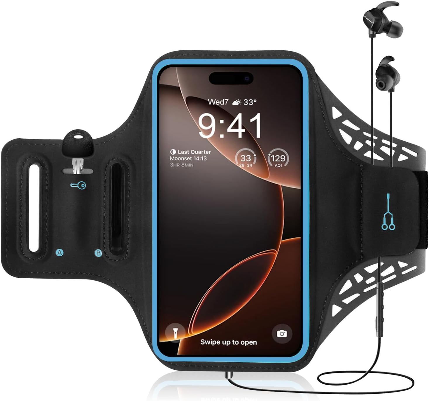 Amazon.com: T Tersely Sports Armband for iPhone 15 14 13 12 Pro/Max/8 ...