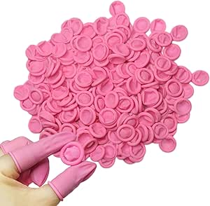 Amazon.com: UNIQMOO First Aid Finger Cots 200 Piece Finger Covers ...