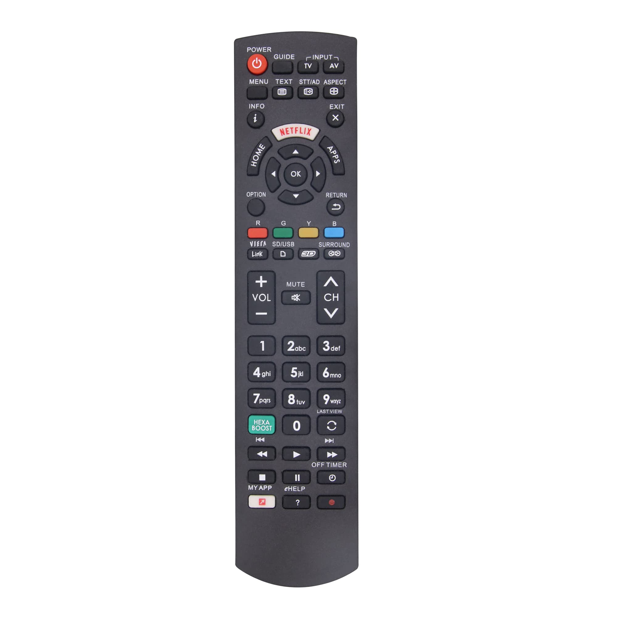 Panasonic Tv Remote Control Universal Fernbedienung Für Panasonic TV
