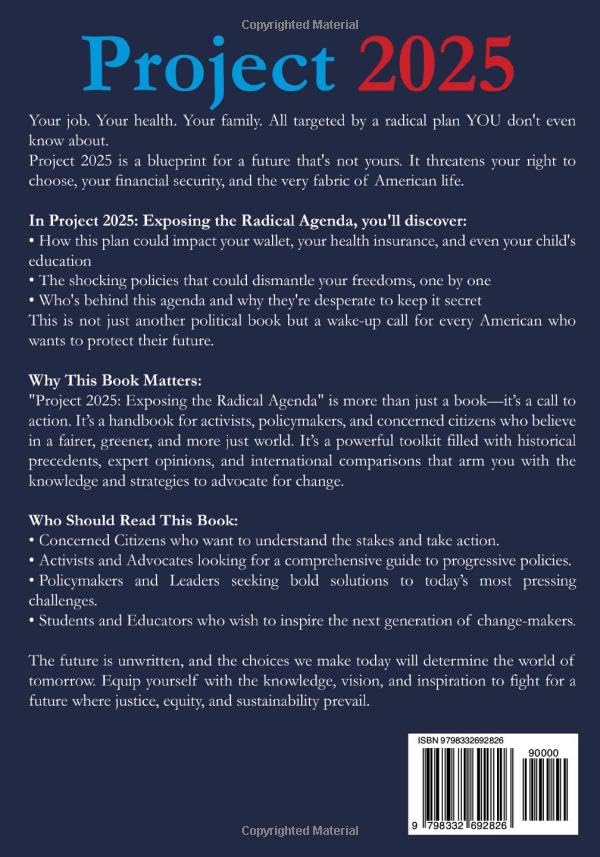 Snapklik.com : Project 2025: Exposing The Hidden Dangers Of The Radical ...