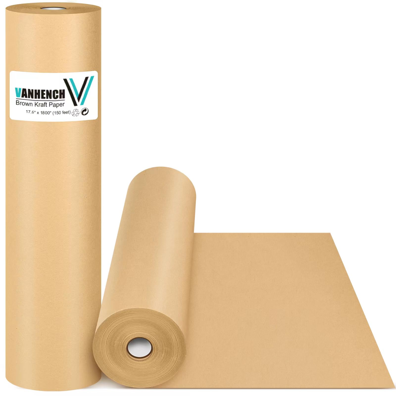 Snapklik.com : Brown Packing Paper, 17.61800 Craft Paper Roll, Kraft ...