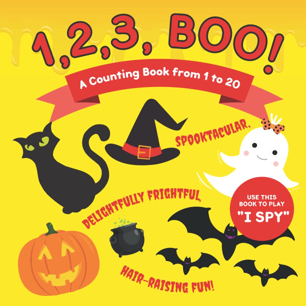 Buy 1, 2, 3, Boo!: A Counting Book from 1 to 20 | I | Halloween-Themed ...
