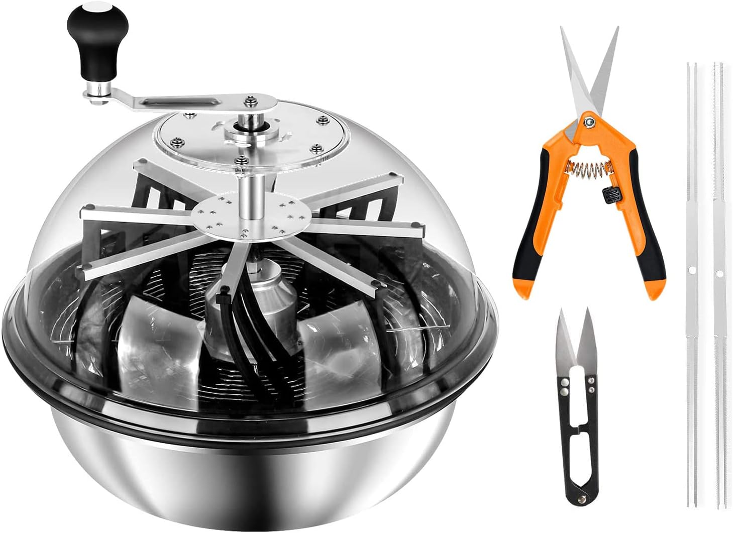 Amazon.com: iPower 19 inch Bud Leaf Bowl Trimmer, Twisted Spin Cut with ...