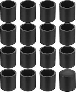 uxcell 76Pcs Chair Leg Caps, Fit OD 14mm (5/9 Inch) Non-Marking PVC ...