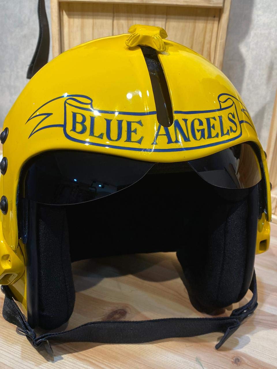 Polyst Fighter Pilot Blue Angels Helmet From Top Gun Movie | Desertcart ...