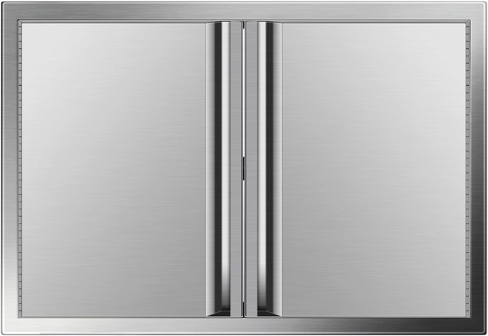 Amazon.com: Bonfire Outdoor Kitchen BBQ Access Door,14x20″(D xW),304 ...