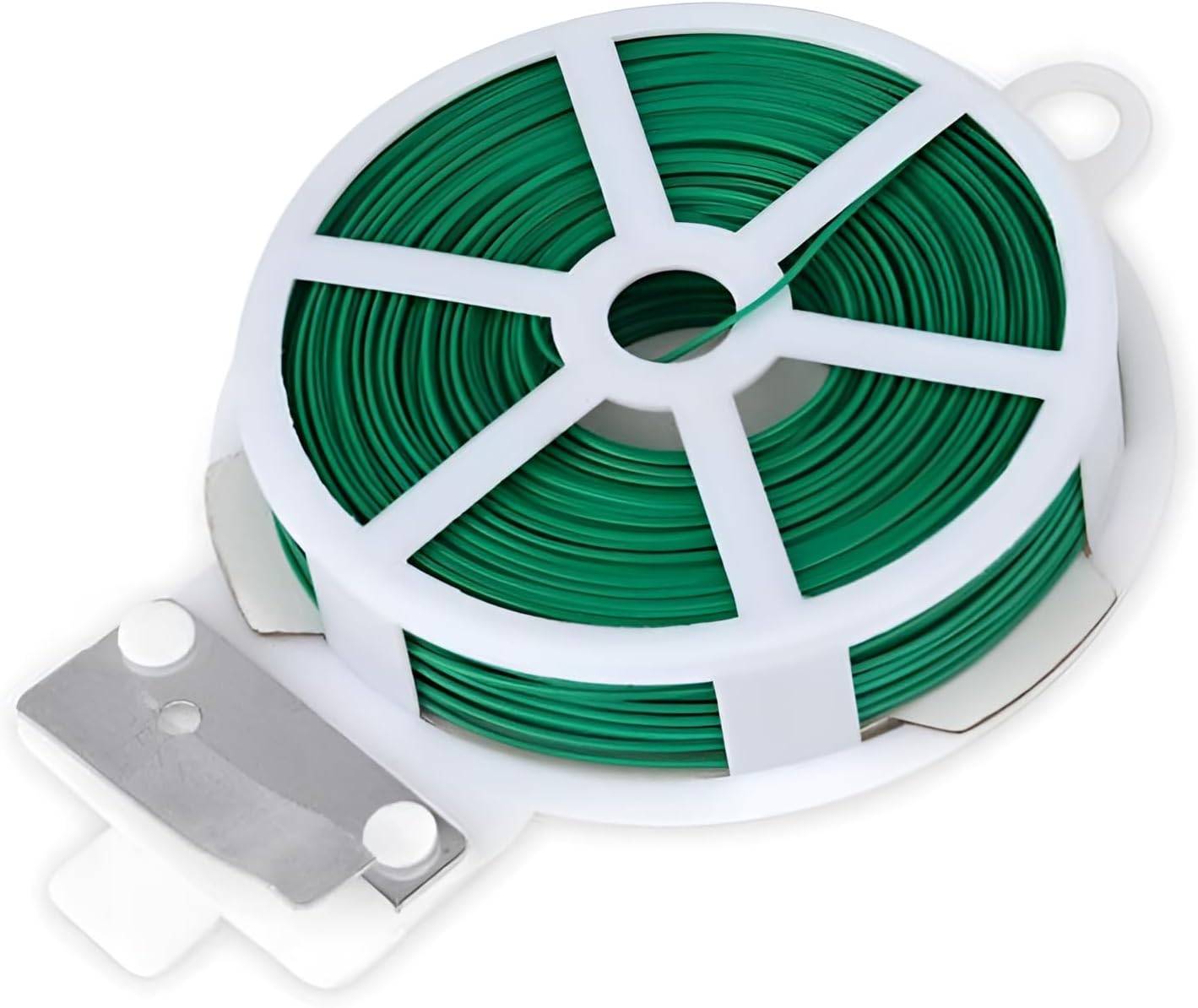 Oblivion Plastic Twist Tie Wire Spool with Cutter for Garden Yard Plant ...