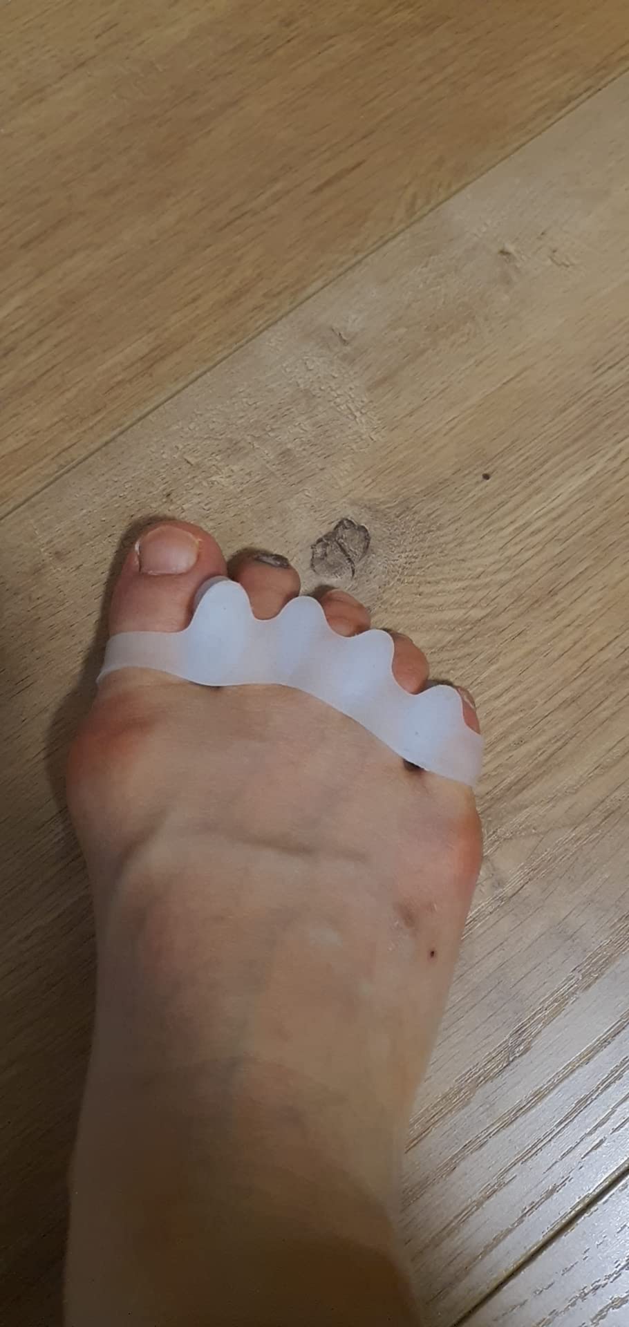 Gel Toe Separator, Bestrice Toe Spacers Rubber Toe Stretchers Used for ...