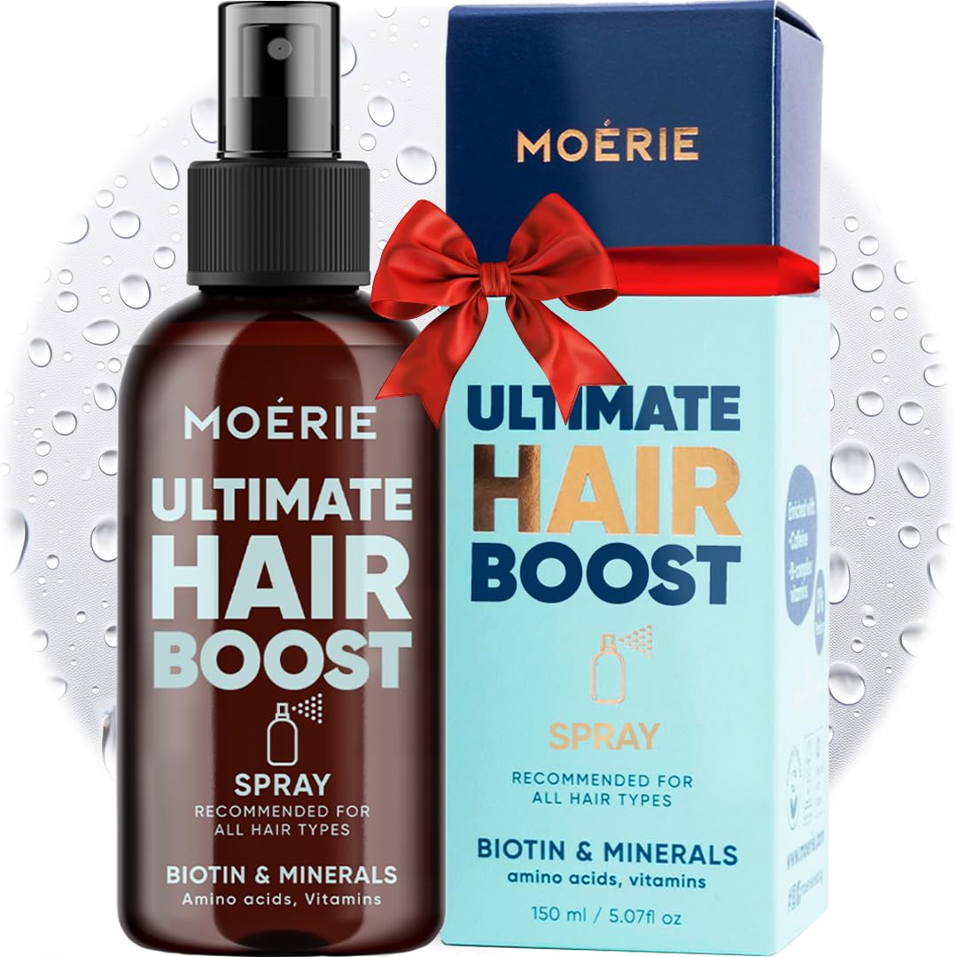 Amazon.com : Moerie Ultimate Hair Boost Spray Designed to Strengthen ...